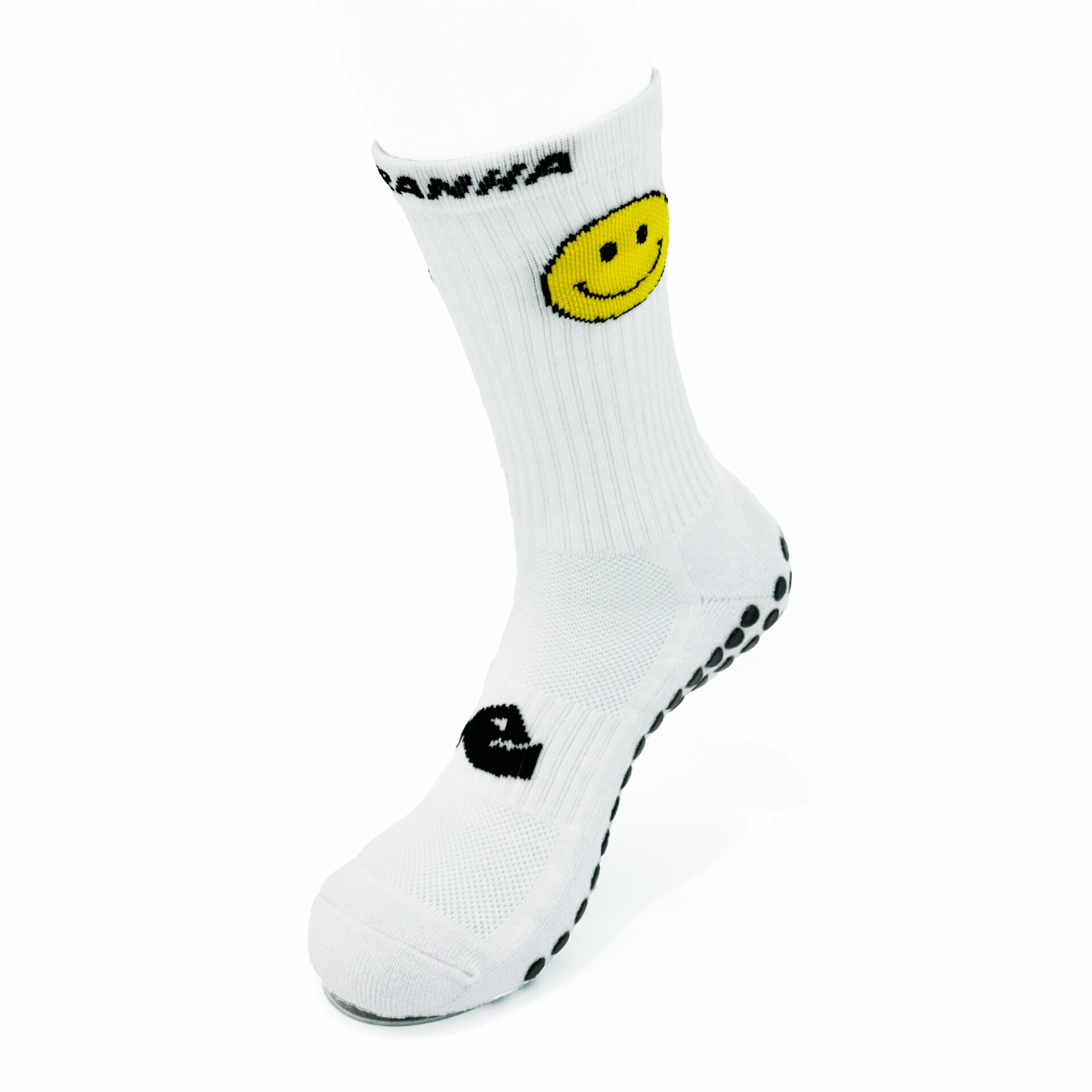 SMILEY SOCK WHITE - Pyranha